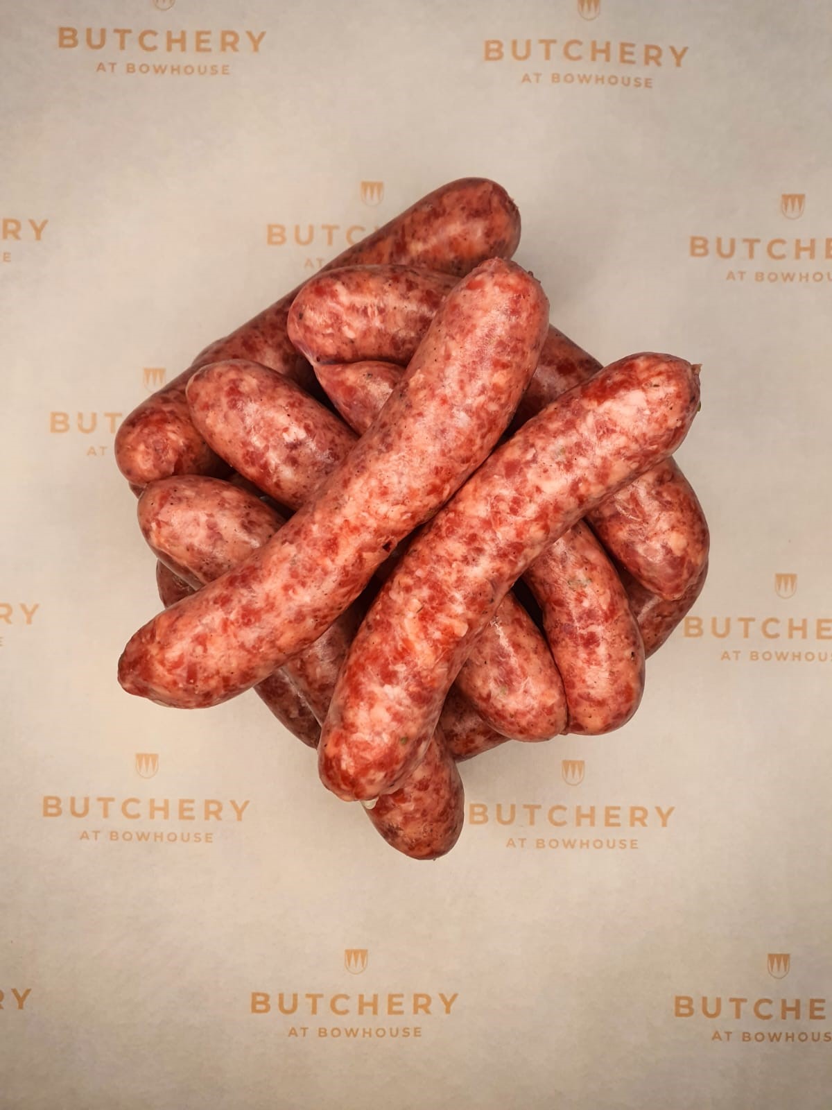 Traditional Beef Sausages - Bowhouse